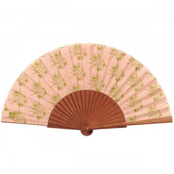 Éventail Original en Bois & Tissu | Fait Main - Vent de Bohème